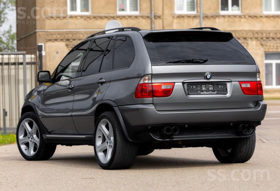 Pelēks BMW X5 2006 Jelgava, ar dzinēja tilpumu 3.00 L un nobraukumu 317 tūkst. km par 7350 €, foto 5 vietnē AUTOMOTO.COM.LV