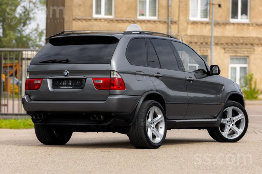 Pelēks BMW X5 2006 Jelgava, ar dzinēja tilpumu 3.00 L un nobraukumu 317 tūkst. km par 7350 €, foto 7 vietnē AUTOMOTO.COM.LV