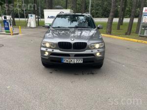 Grey BMW X5 2006 in Riga, with an engine capacity of 3.00 L and mileage of 0 thousand km for 5399 €, photo 3 on AUTOMOTO.COM.LV