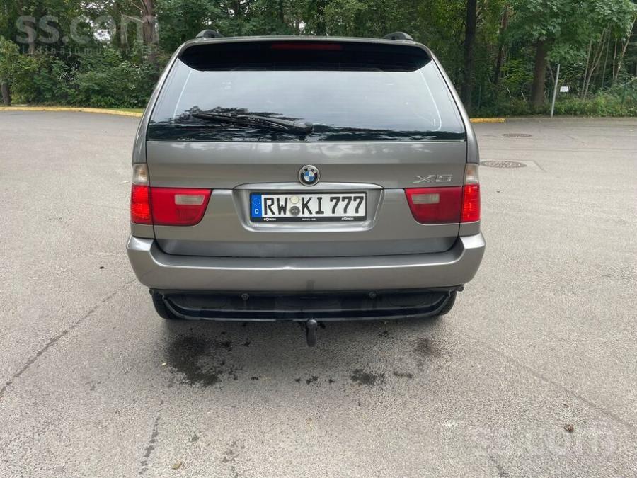 Grey BMW X5 2006 in Riga, with an engine capacity of 3.00 L and mileage of 0 thousand km for 5399 €, photo 5 on AUTOMOTO.COM.LV