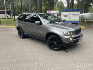 Grey BMW X5 2006 in Riga, with an engine capacity of 3.00 L and mileage of 0 thousand km for 5399 €, photo 6 on AUTOMOTO.COM.LV