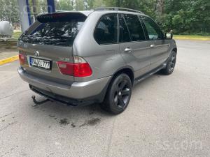 Grey BMW X5 2006 in Riga, with an engine capacity of 3.00 L and mileage of 0 thousand km for 5399 €, photo 7 on AUTOMOTO.COM.LV