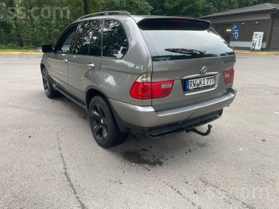 Grey BMW X5 2006 in Riga, with an engine capacity of 3.00 L and mileage of 0 thousand km for 5399 €, photo 9 on AUTOMOTO.COM.LV