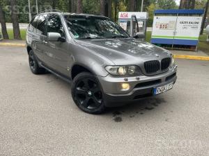 Grey BMW X5 2006 in Riga, with an engine capacity of 3.00 L and mileage of 0 thousand km for 5399 €, photo 10 on AUTOMOTO.COM.LV