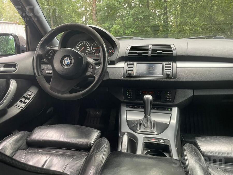 Grey BMW X5 2006 in Riga, with an engine capacity of 3.00 L and mileage of 0 thousand km for 5399 €, photo 17 on AUTOMOTO.COM.LV