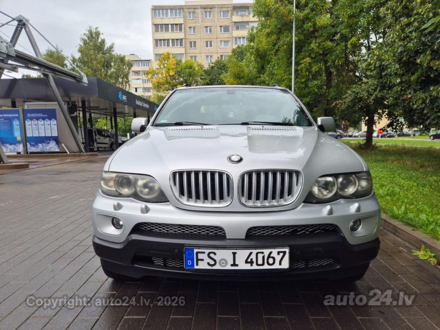 Grey BMW X5 2006 in Tallinn, with an engine capacity of 3.00 L and mileage of 270 thousand km for 6900 €, photo 4 on AUTOMOTO.COM.LV