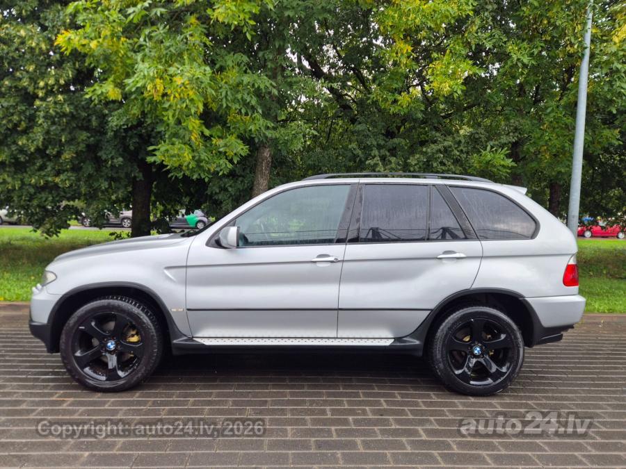 Grey BMW X5 2006 in Tallinn, with an engine capacity of 3.00 L and mileage of 270 thousand km for 6900 €, photo 8 on AUTOMOTO.COM.LV