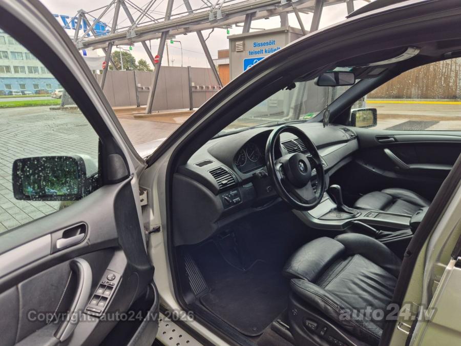 Grey BMW X5 2006 in Tallinn, with an engine capacity of 3.00 L and mileage of 270 thousand km for 6900 €, photo 18 on AUTOMOTO.COM.LV