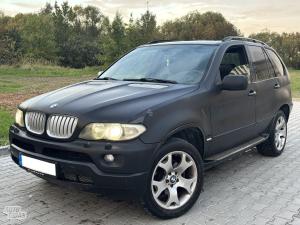 Grey BMW X5 2006 in Kaunas, with an engine capacity of 3.00 L and mileage of 320 thousand km for 2750 €, photo 3 on AUTOMOTO.COM.LV