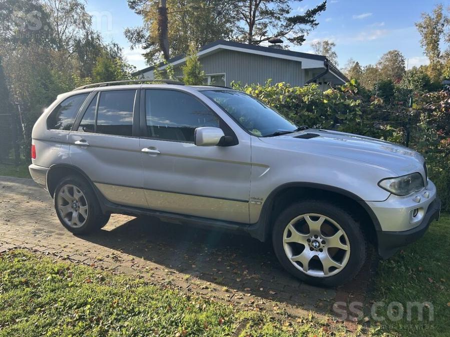 Pelēks BMW X5 2006 Rīga, ar dzinēja tilpumu 3.00 L un nobraukumu 468 tūkst. km par 4200 €, foto 6 vietnē AUTOMOTO.COM.LV