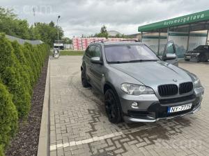 Grey BMW X5 2007 in Ludza, with an engine capacity of 3.00 L and mileage of 304 thousand km for 6750 €, photo 7 on AUTOMOTO.COM.LV
