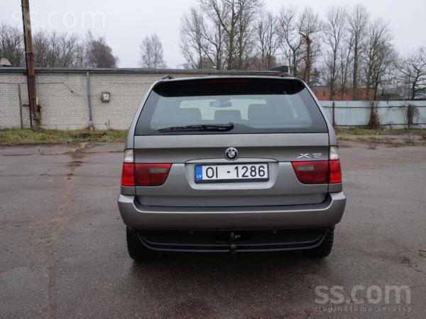 Grey BMW X5 2007 in Riga, with an engine capacity of 3.00 L and mileage of 0 thousand km for 6350 €, photo 4 on AUTOMOTO.COM.LV