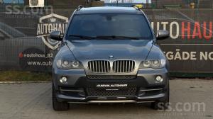 Pelēks BMW X5 2007 Liepāja, ar dzinēja tilpumu 4.80 L un nobraukumu 263 tūkst. km par 6750 €, foto  vietnē AUTOMOTO.COM.LV