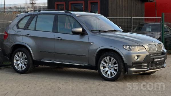 Pelēks BMW X5 2007 Liepāja, ar dzinēja tilpumu 4.80 L un nobraukumu 263 tūkst. km par 6750 €, foto 2 vietnē AUTOMOTO.COM.LV