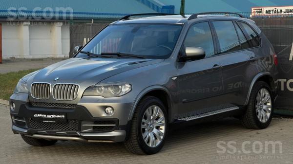 Pelēks BMW X5 2007 Liepāja, ar dzinēja tilpumu 4.80 L un nobraukumu 263 tūkst. km par 6750 €, foto 8 vietnē AUTOMOTO.COM.LV