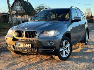 Grey BMW X5 2007 in Riga, with an engine capacity of 3.00 L and mileage of 363 thousand km for 8299 €, photo  on AUTOMOTO.COM.LV