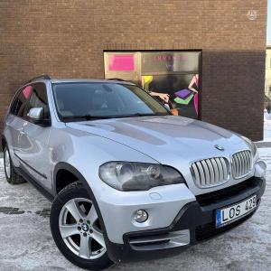 Grey BMW X5 2007 in Kaisiadorys, with an engine capacity of 2.99 L and mileage of 295 thousand km for 6750 €, photo 4 on AUTOMOTO.COM.LV