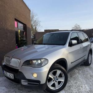 Grey BMW X5 2007 in Kaisiadorys, with an engine capacity of 3.00 L and mileage of 295 thousand km for 6750 €, photo  on AUTOMOTO.COM.LV