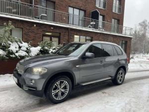 Pelēks BMW X5 2007 Viļņa, ar dzinēja tilpumu 2.99 L un nobraukumu 394 tūkst. km par 8650 €, foto 4 vietnē AUTOMOTO.COM.LV
