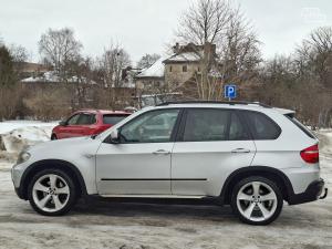 Grey BMW X5 2007 in Silute, with an engine capacity of 3.00 L and mileage of 370 thousand km for 6400 €, photo 6 on AUTOMOTO.COM.LV