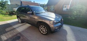 Grey BMW X5 2007 in Panevezys, with an engine capacity of 3.00 L and mileage of 321 thousand km for 8200 €, photo 4 on AUTOMOTO.COM.LV