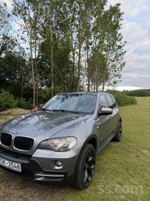 Grey BMW X5 2007 in Rezekne, with an engine capacity of 3.00 L and mileage of 423 thousand km for 7200 €, photo 11 on AUTOMOTO.COM.LV