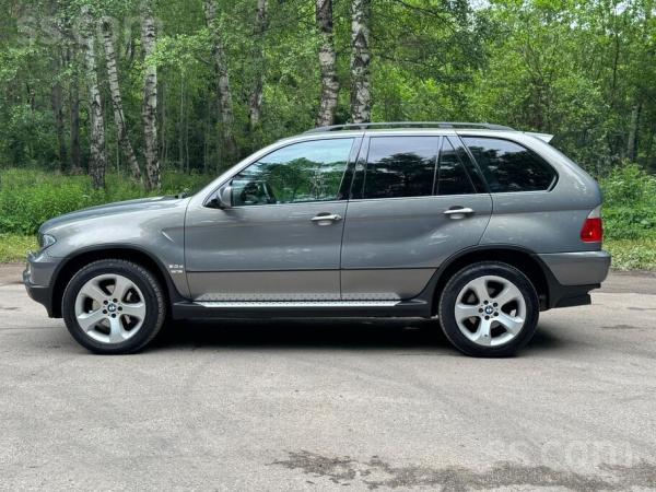 Grey BMW X5 2007 in Riga, with an engine capacity of 3.00 L and mileage of 0 thousand km for 8699 €, photo 2 on AUTOMOTO.COM.LV