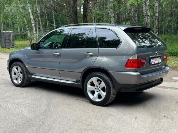 Grey BMW X5 2007 in Riga, with an engine capacity of 3.00 L and mileage of 0 thousand km for 8699 €, photo 3 on AUTOMOTO.COM.LV