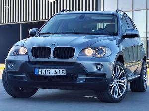 Pelēks BMW X5 2007 Šauļi, ar dzinēja tilpumu 3.00 L un nobraukumu 0 tūkst. km par 8600 €, foto 4 vietnē AUTOMOTO.COM.LV