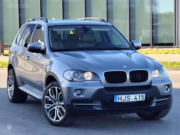 Grey BMW X5 2007 in Siauliai, with an engine capacity of 3.00 L and mileage of 0 thousand km for 8600 €, photo 10 on AUTOMOTO.COM.LV