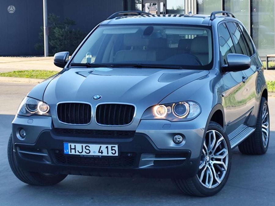 Pelēks BMW X5 2007 Šauļi, ar dzinēja tilpumu 3.00 L un nobraukumu 0 tūkst. km par 8600 €, foto 12 vietnē AUTOMOTO.COM.LV