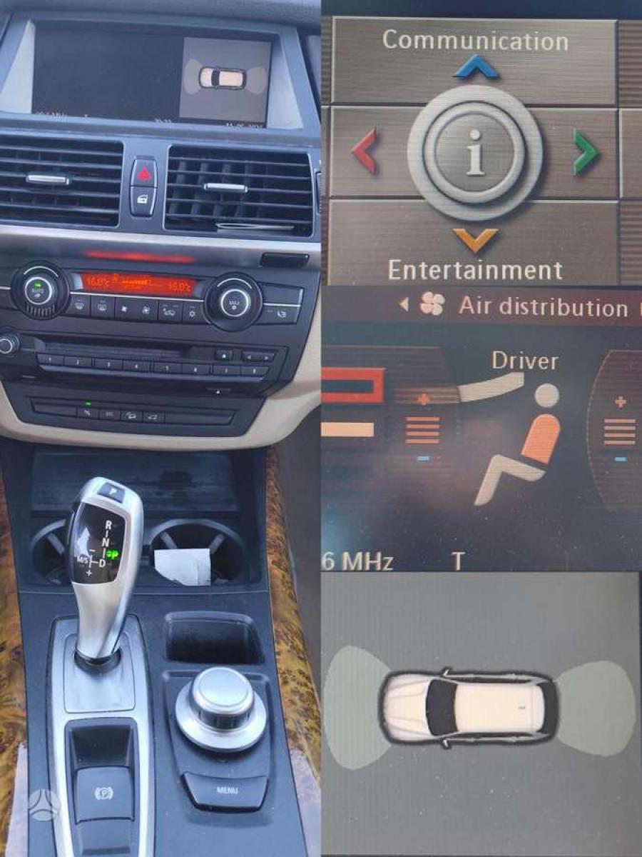 Pelēks BMW X5 2007 Šauļi, ar dzinēja tilpumu 3.00 L un nobraukumu 0 tūkst. km par 8600 €, foto 18 vietnē AUTOMOTO.COM.LV