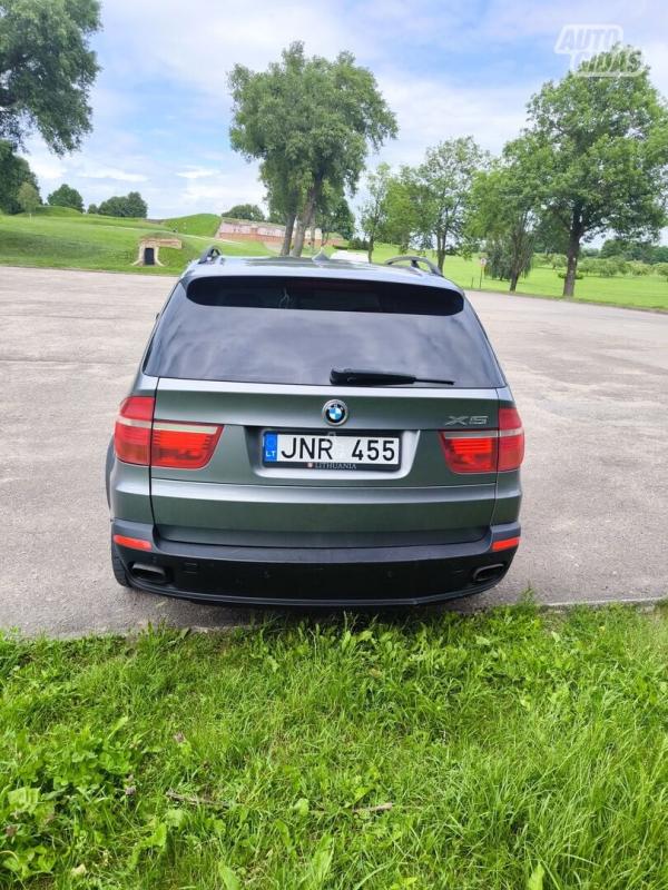 Grey BMW X5 2007 in Kaunas, with an engine capacity of 3.00 L and mileage of 297 thousand km for 7450 €, photo 4 on AUTOMOTO.COM.LV