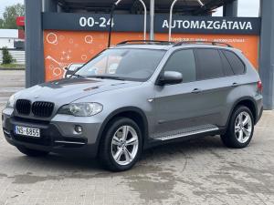 Grey BMW X5 2007 in Riga, with an engine capacity of 3.00 L and mileage of 322 thousand km for 10490 €, photo 10 on AUTOMOTO.COM.LV