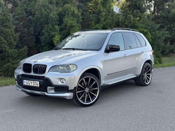 Grey BMW X5 2007 in Salcininkai, with an engine capacity of 2.99 L and mileage of 249 thousand km for 7800 €, photo 5 on AUTOMOTO.COM.LV