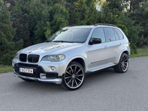 Grey BMW X5 2007 in Salcininkai, with an engine capacity of 2.99 L and mileage of 249 thousand km for 7800 €, photo 6 on AUTOMOTO.COM.LV