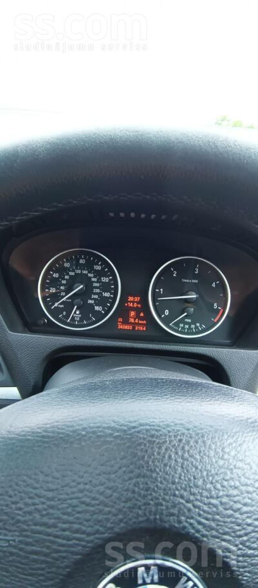 Pelēks BMW X5 2007 Rīga, ar dzinēja tilpumu 3.00 L un nobraukumu 244 tūkst. km par 4500 €, foto 7 vietnē AUTOMOTO.COM.LV