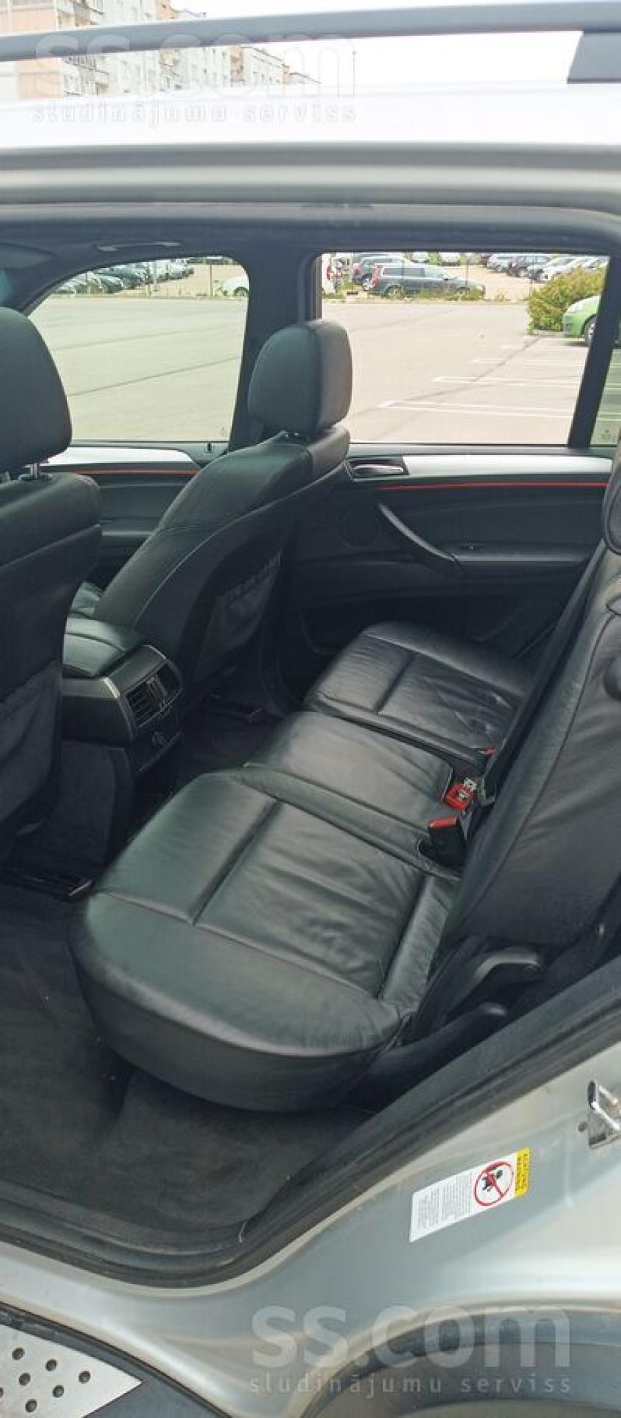 Pelēks BMW X5 2007 Rīga, ar dzinēja tilpumu 3.00 L un nobraukumu 244 tūkst. km par 4500 €, foto 8 vietnē AUTOMOTO.COM.LV