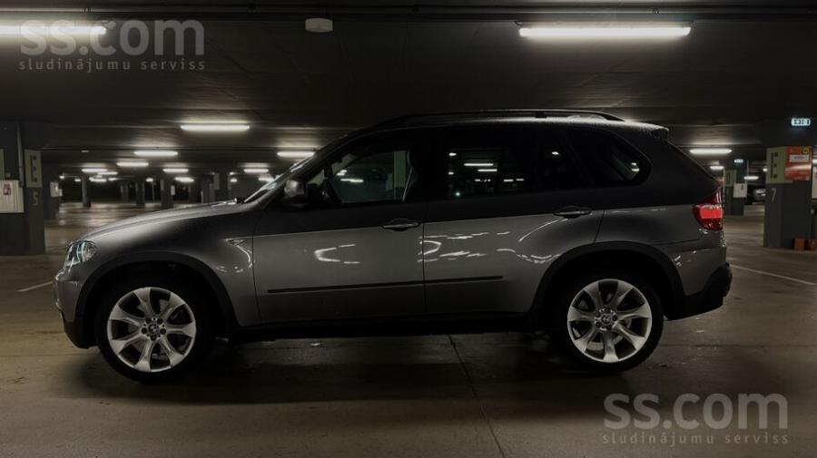 Pelēks BMW X5 2007 Rīga, ar dzinēja tilpumu 3.00 L un nobraukumu 345 tūkst. km par 9000 €, foto 6 vietnē AUTOMOTO.COM.LV