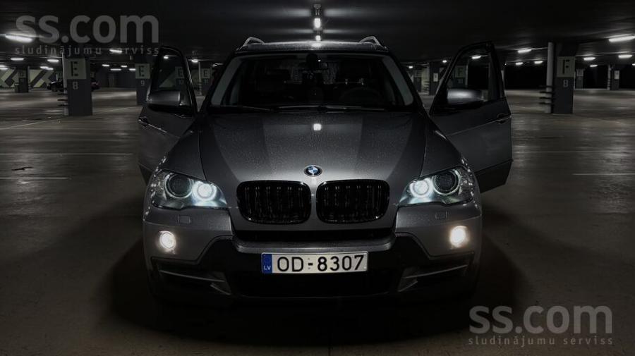 Pelēks BMW X5 2007 Rīga, ar dzinēja tilpumu 3.00 L un nobraukumu 345 tūkst. km par 9000 €, foto 9 vietnē AUTOMOTO.COM.LV