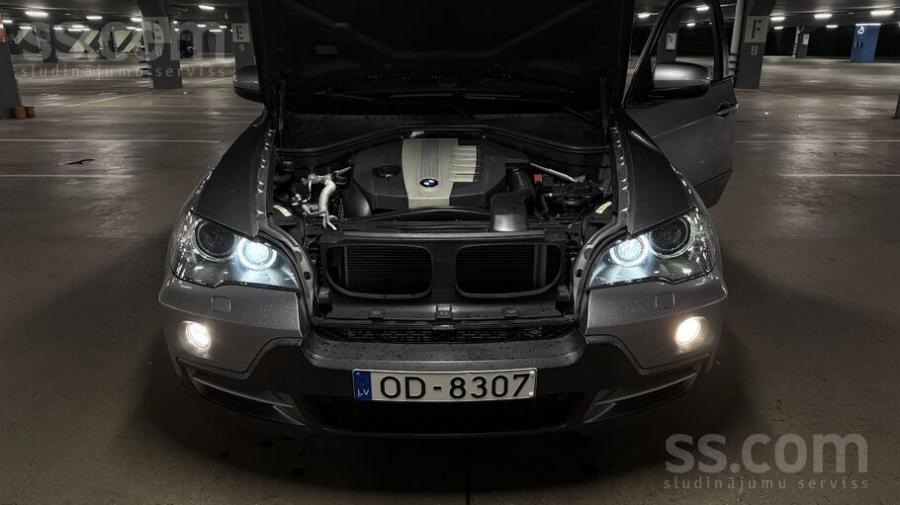 Pelēks BMW X5 2007 Rīga, ar dzinēja tilpumu 3.00 L un nobraukumu 345 tūkst. km par 9000 €, foto 13 vietnē AUTOMOTO.COM.LV