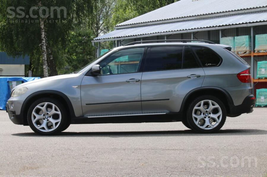 Pelēks BMW X5 2007 Rīga, ar dzinēja tilpumu 3.00 L un nobraukumu 321 tūkst. km par 7990 €, foto 6 vietnē AUTOMOTO.COM.LV