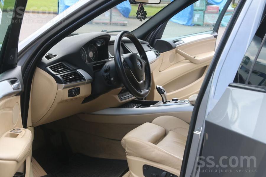 Pelēks BMW X5 2007 Rīga, ar dzinēja tilpumu 3.00 L un nobraukumu 321 tūkst. km par 7990 €, foto 8 vietnē AUTOMOTO.COM.LV