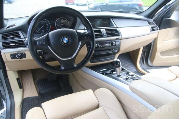 Pelēks BMW X5 2007 Rīga, ar dzinēja tilpumu 3.00 L un nobraukumu 321 tūkst. km par 7990 €, foto 9 vietnē AUTOMOTO.COM.LV