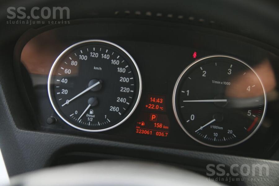 Pelēks BMW X5 2007 Rīga, ar dzinēja tilpumu 3.00 L un nobraukumu 321 tūkst. km par 7990 €, foto 20 vietnē AUTOMOTO.COM.LV