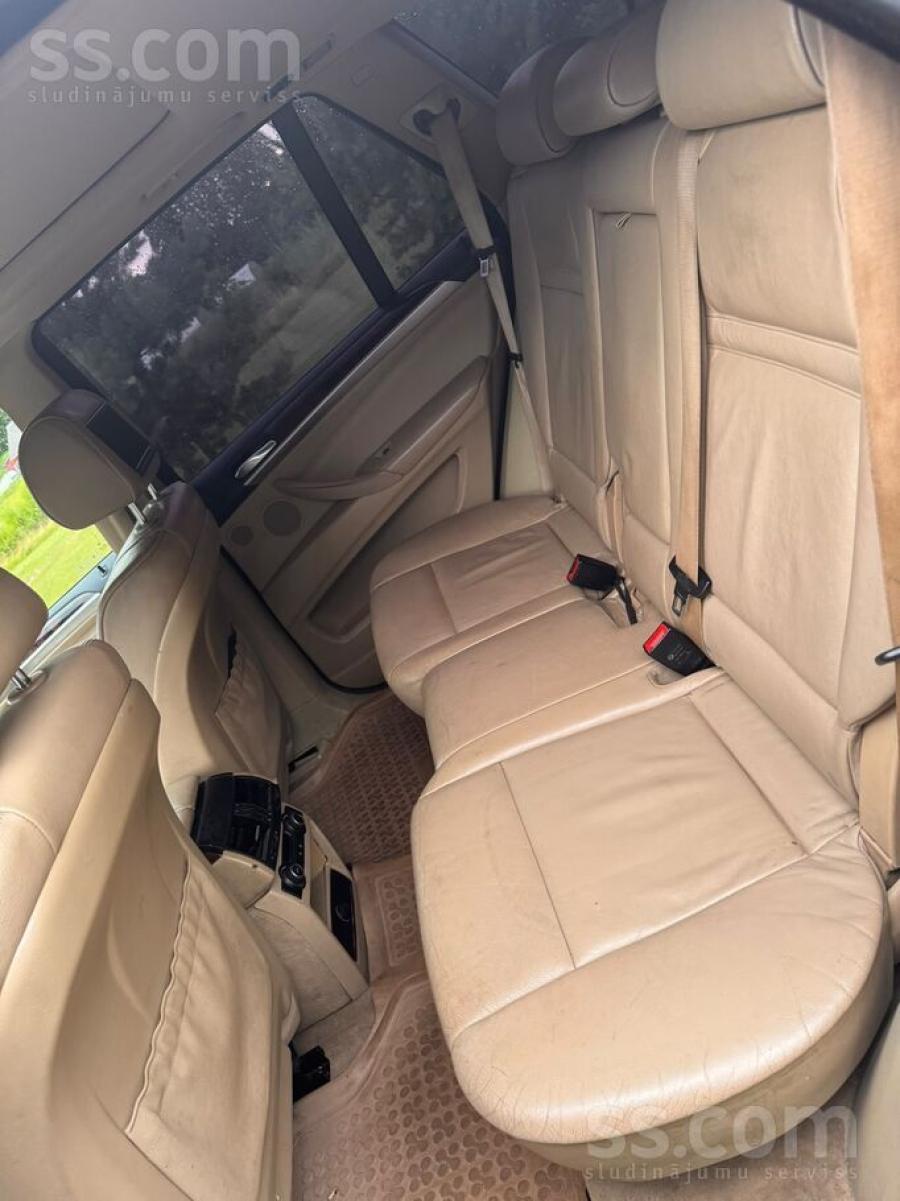 Pelēks BMW X5 2007 Rēzekne, ar dzinēja tilpumu 3.00 L un nobraukumu 425 tūkst. km par 6500 €, foto 7 vietnē AUTOMOTO.COM.LV