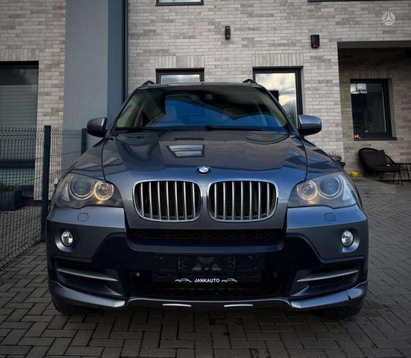 Pelēks BMW X5 2007 Viļņa, ar dzinēja tilpumu 4.80 L un nobraukumu 209 tūkst. km par 5500 €, foto 4 vietnē AUTOMOTO.COM.LV