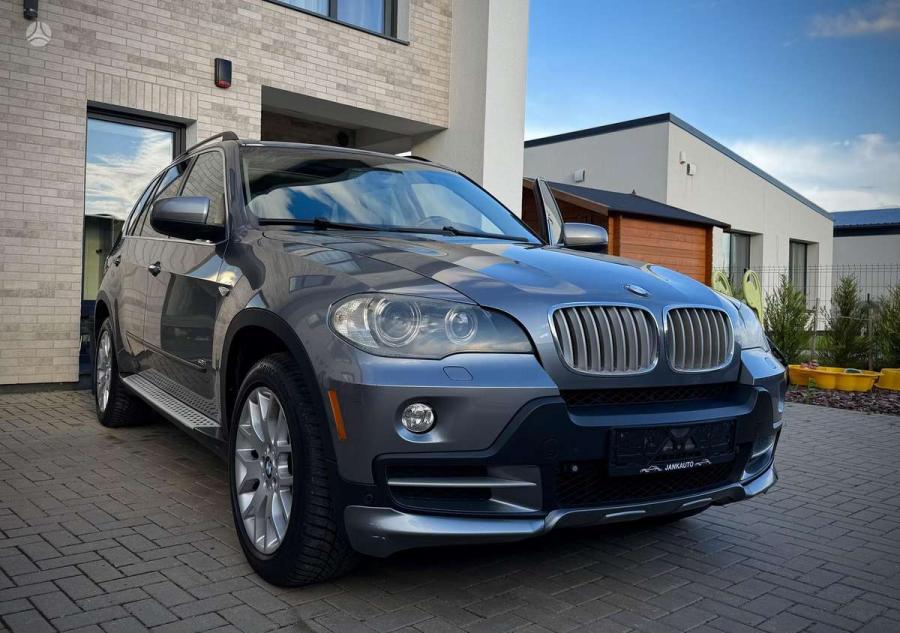 Pelēks BMW X5 2007 Viļņa, ar dzinēja tilpumu 4.80 L un nobraukumu 209 tūkst. km par 5500 €, foto 6 vietnē AUTOMOTO.COM.LV