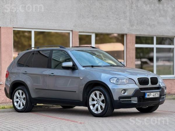 Pelēks BMW X5 2007 Rīga, ar dzinēja tilpumu 3.00 L un nobraukumu 422 tūkst. km par 7995 €, foto 2 vietnē AUTOMOTO.COM.LV