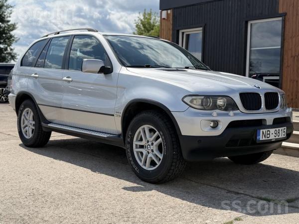 Pelēks BMW X5 2007 Rīga, ar dzinēja tilpumu 3.00 L un nobraukumu 312 tūkst. km par 5900 €, foto 1 vietnē AUTOMOTO.COM.LV